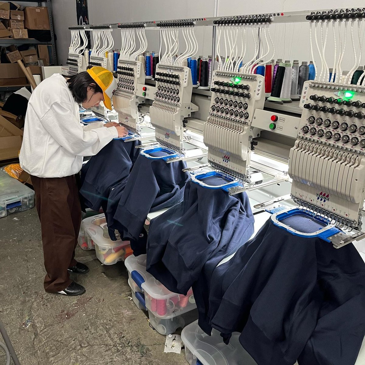 ISANDLA RECORDS AND TAPES "MANIA" LOGO EMBROIDE...