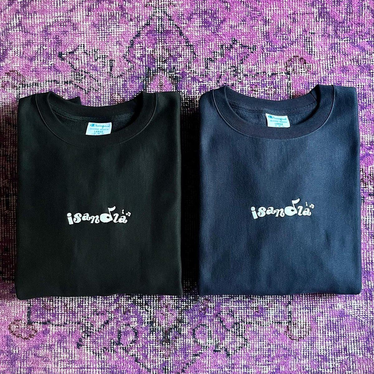 ISANDLA RECORDS AND TAPES "MANIA" LOGO EMBROIDE...