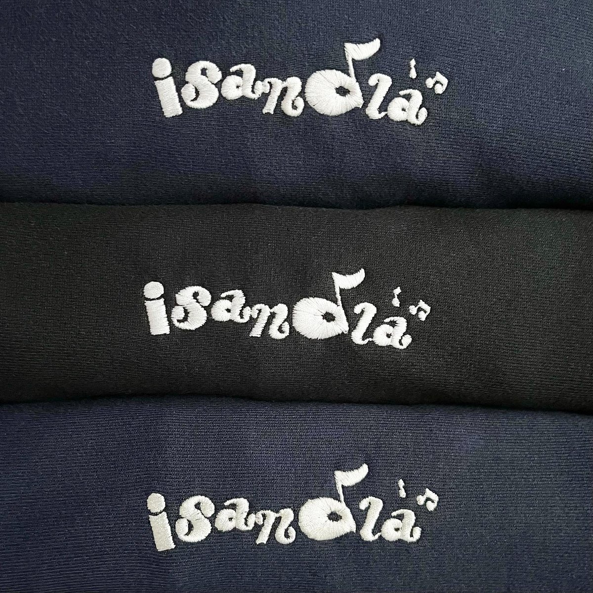 ISANDLA RECORDS AND TAPES "MANIA" LOGO EMBROIDE...