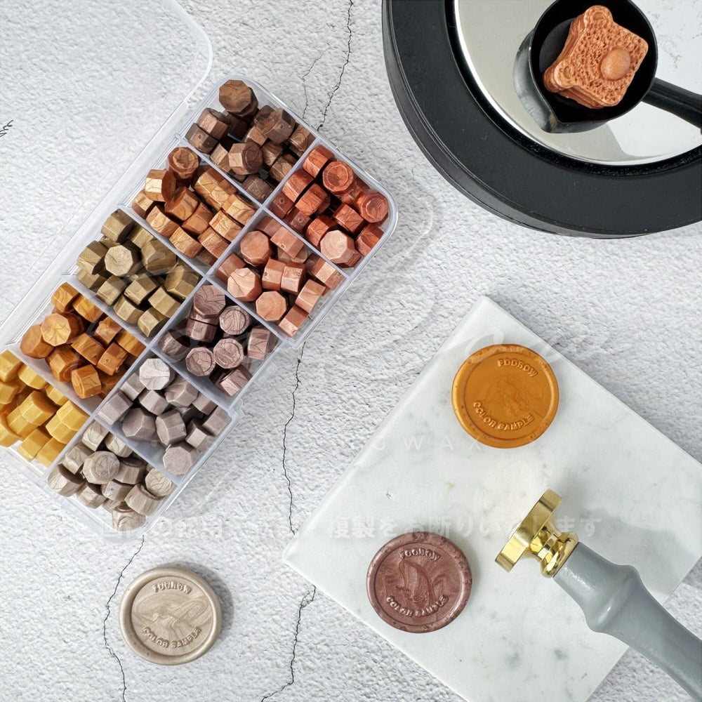 【MY COLOR PALLET】606：CLASSIC【10色セット】 | シーリングワック...