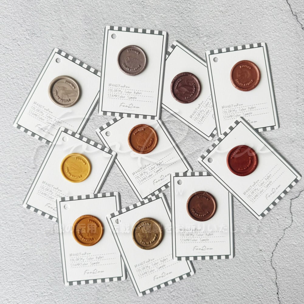 【MY COLOR PALLET】606：CLASSIC【10色セット】 | シーリングワック...