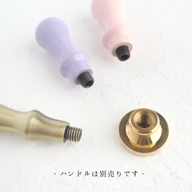 STAMP】546:FLORAL RABBIT【スタンプヘッド】 | シーリング STAMP】546:FLORAL RABBIT【スタンプヘッド】 | シーリング