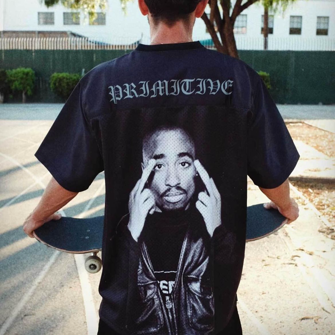 PRIMITIVE skateboarding - 2pac ICON MESH JERSEY PRIMITIVE skateboarding - 2pac ICON MESH JERSEY