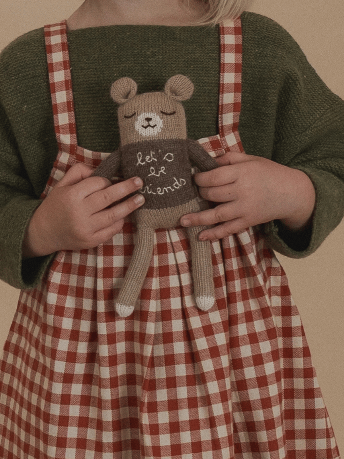 ORGANIC ZOO × Main Sauvage / Teddy Soft Toy - F...