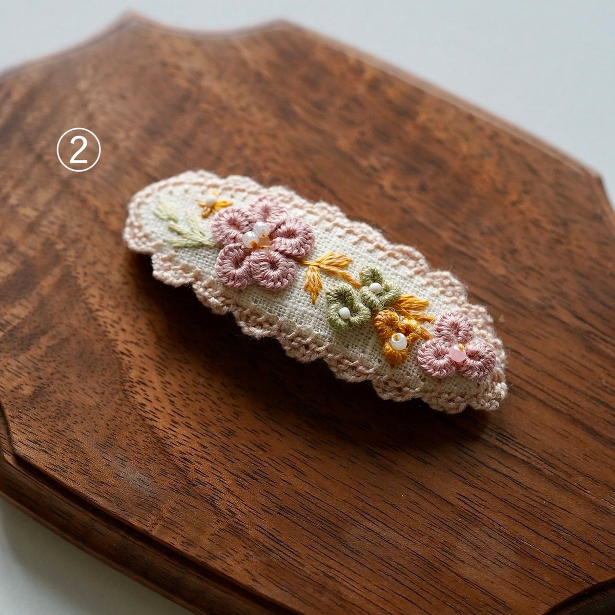 angela bon / Embroidered Hair pin 10種類 | calme ...