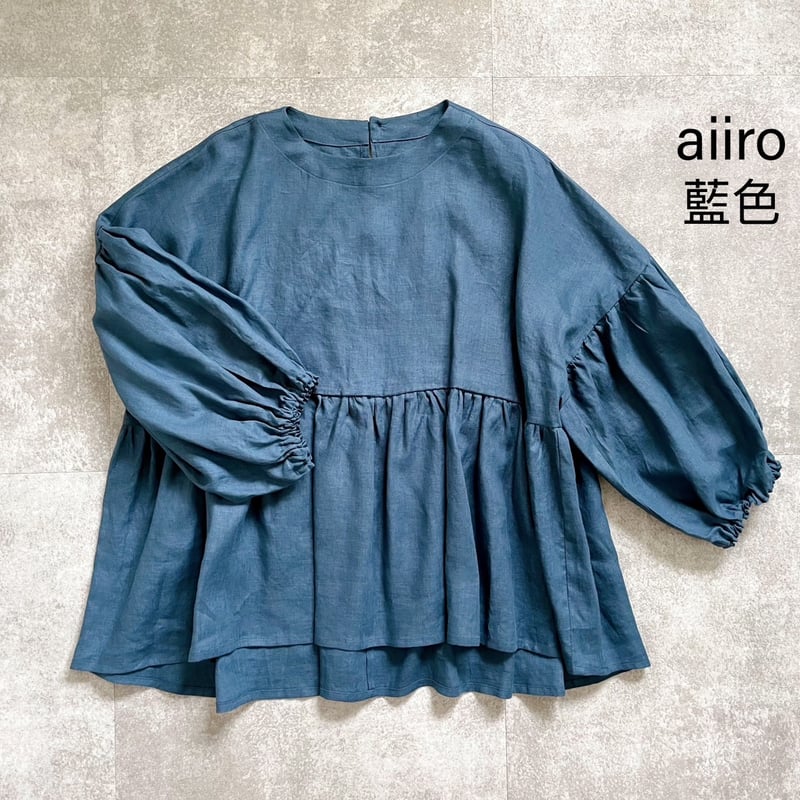 リネンギャザーブラウス | atelier emau リネンギャザーブラウス | atelier emau