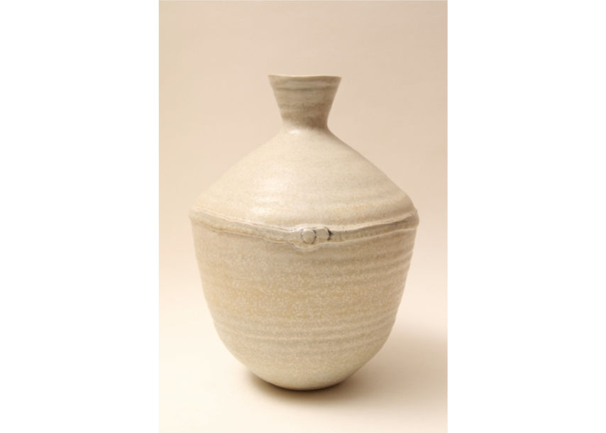 京焼/清水焼/藤平正文/花瓶/正文作/共箱なし/デザイン/古道具 京焼/清水焼/藤平正文/花瓶/正文作/共箱なし/デザイン/古道具