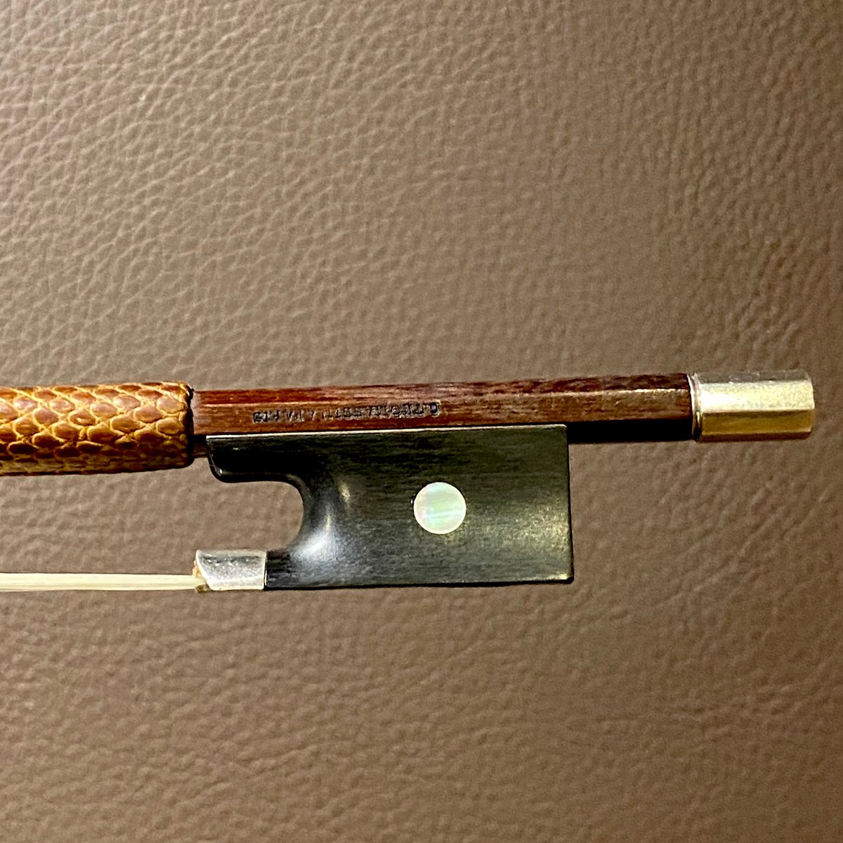 【バイオリン弓】Silver mounted bow C.THOMASSIN A PARIS ...