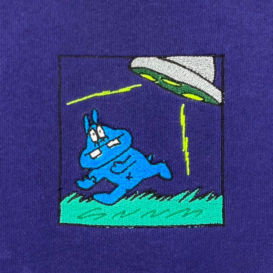 SYOKEN × SNNM Abduction Sweat Shirt #NAVY | SNNM