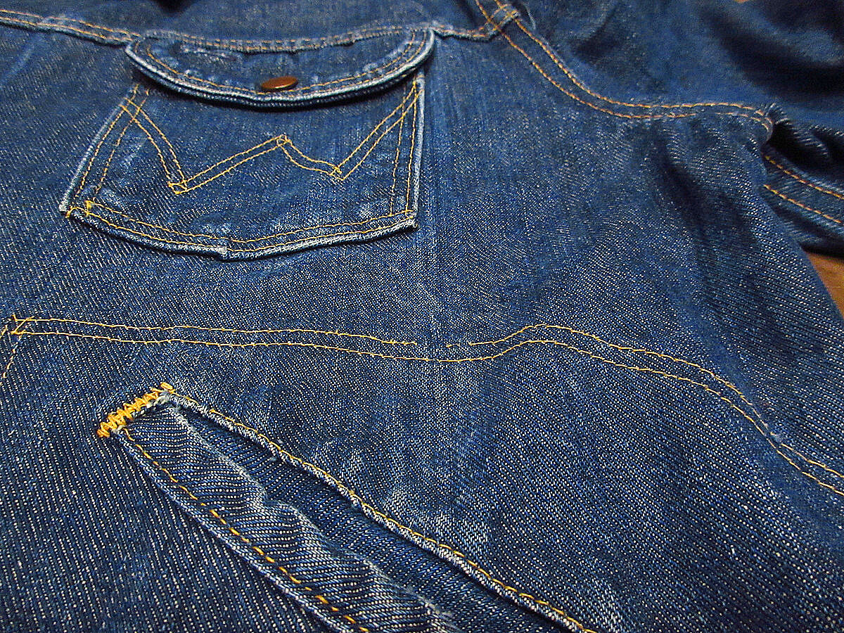 ビンテージ60's○Wrangler 124MJデニムジャケットsize 46 ビンテージ60's○Wrangler 124MJデニムジャケットsize 46