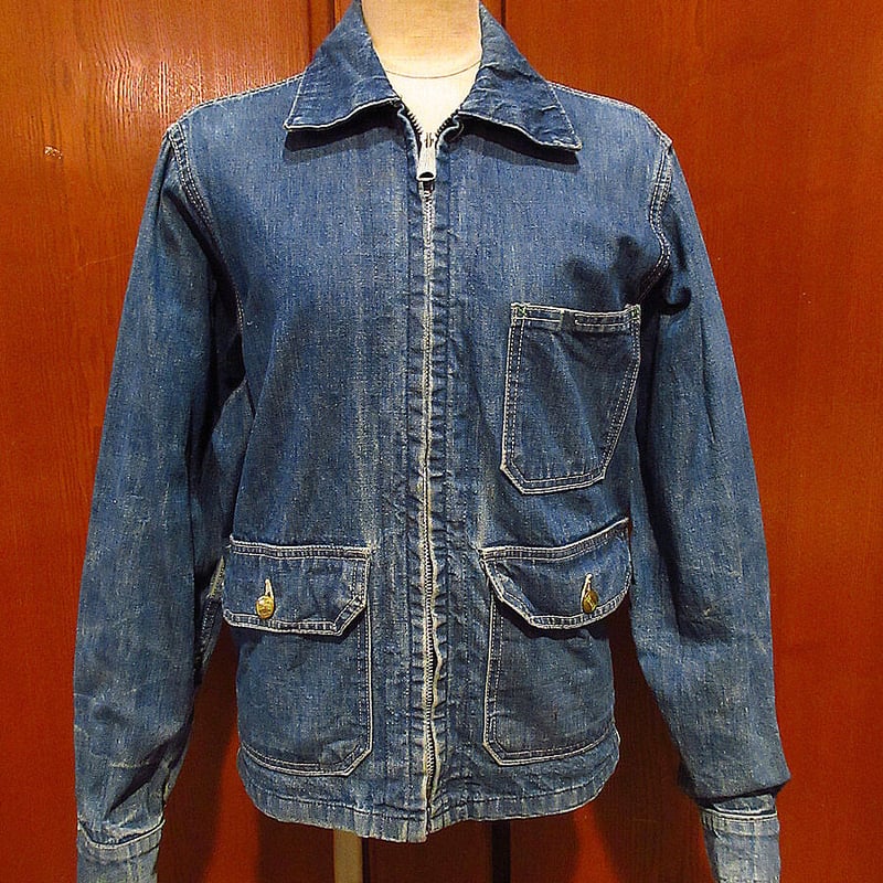 ビンテージ70's○BIG SMITHデニムワークジャケットsize 38 ビンテージ70's○BIG SMITHデニムワークジャケットsize 38
