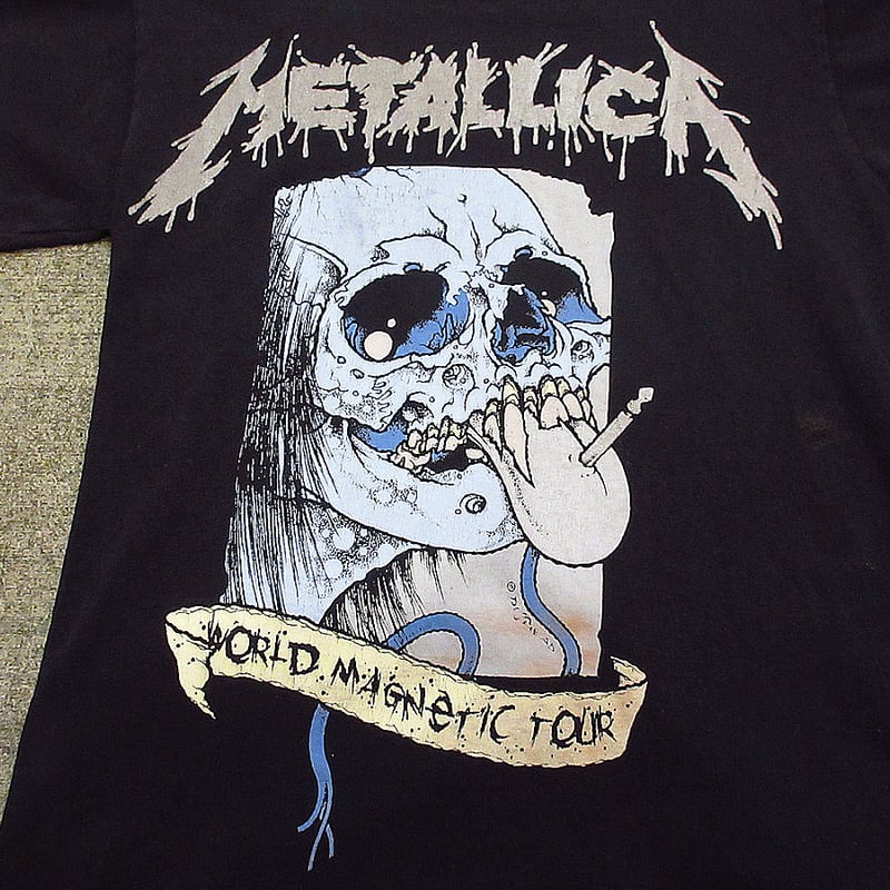ビンテージ2000's○METALLICA 2008年〜2009年ツアーTシャツ黒 ビンテージ2000's○METALLICA 2008年〜2009年ツアーTシャツ黒