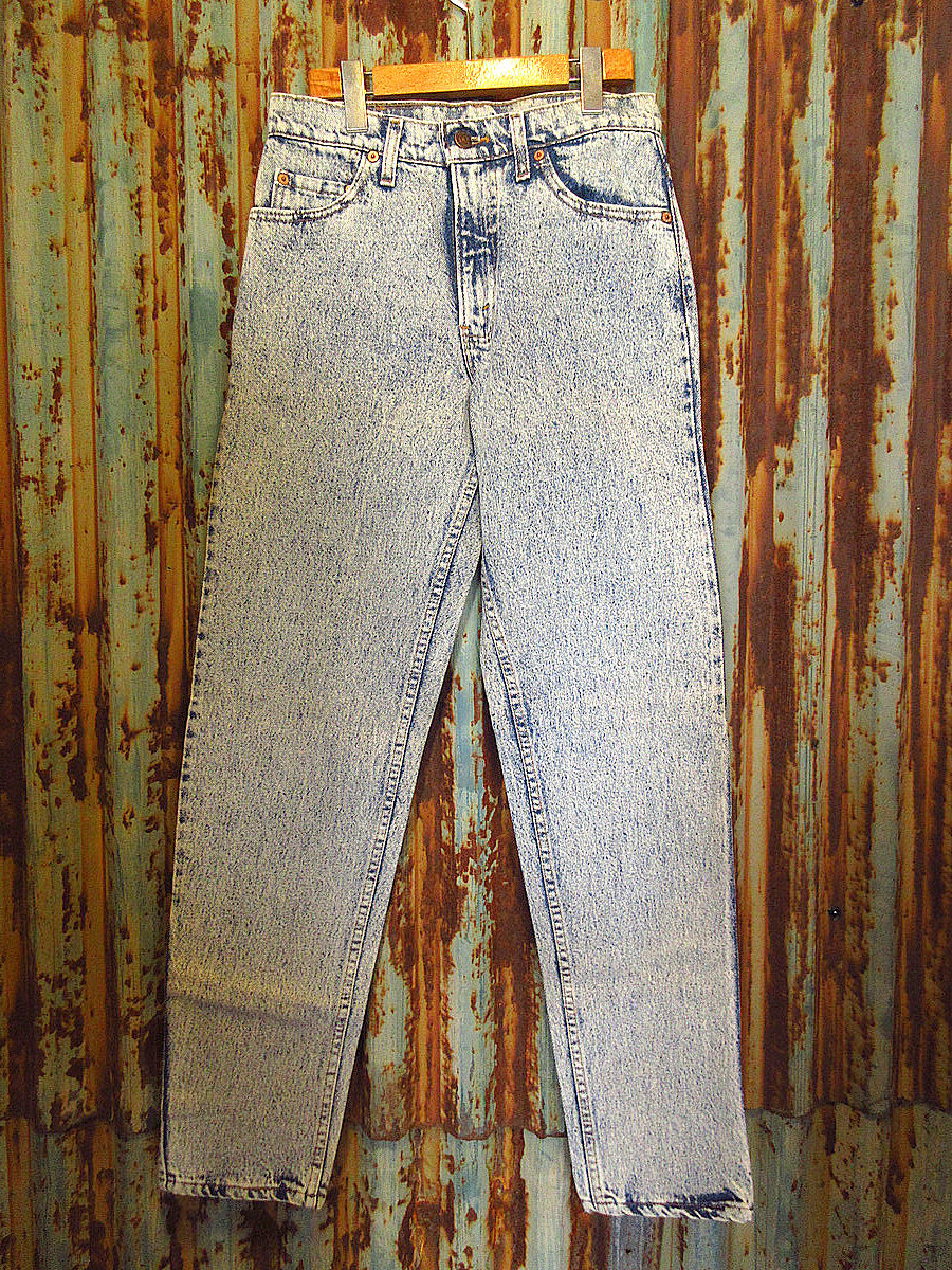ビンテージ90's○DEADSTOCK Levi's 550ケミカルウォッシュW29L32 ビンテージ90's○DEADSTOCK Levi's 550ケミカルウォッシュW29L32
