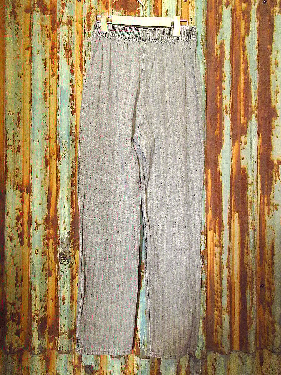 ビンテージ80’s90’s Cascade Bluesレディースストライプイージーパンツ 24...