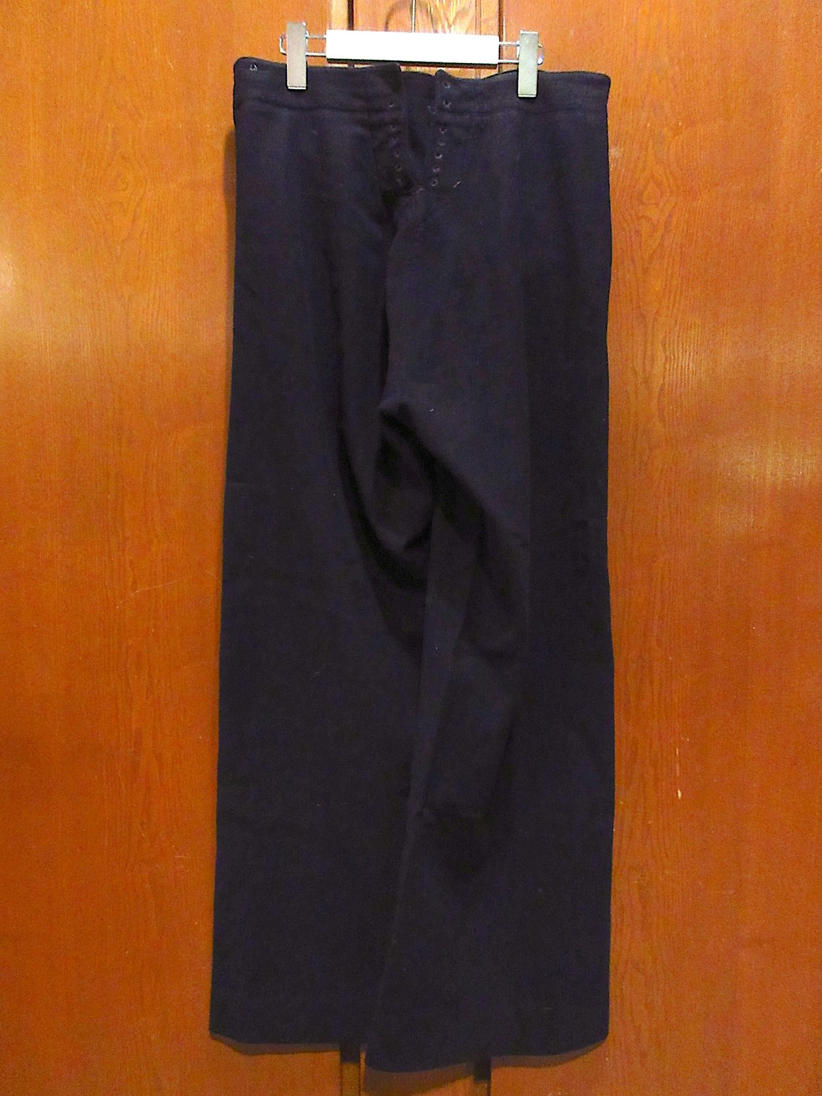 ビンテージ40's○U.S.NAVYウールセーラーパンツ紺実寸W82cm ビンテージ40's○U.S.NAVYウールセーラーパンツ紺実寸W82cm