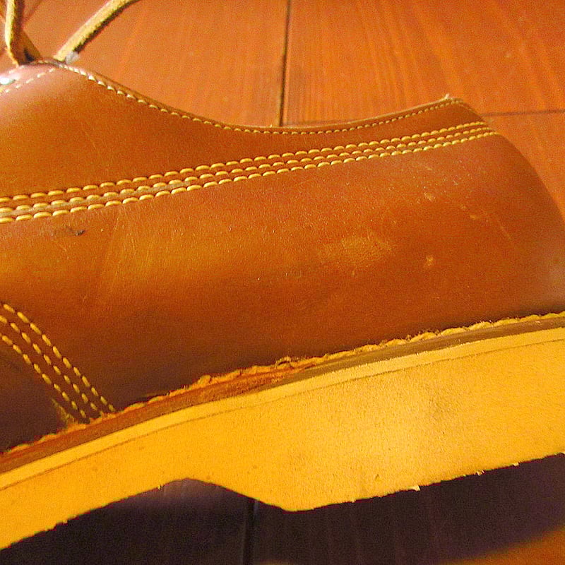 ビンテージ70's○DEADSTOCK THOROGOODローカットワークブーツ茶 ビンテージ70's○DEADSTOCK THOROGOODローカットワークブーツ茶