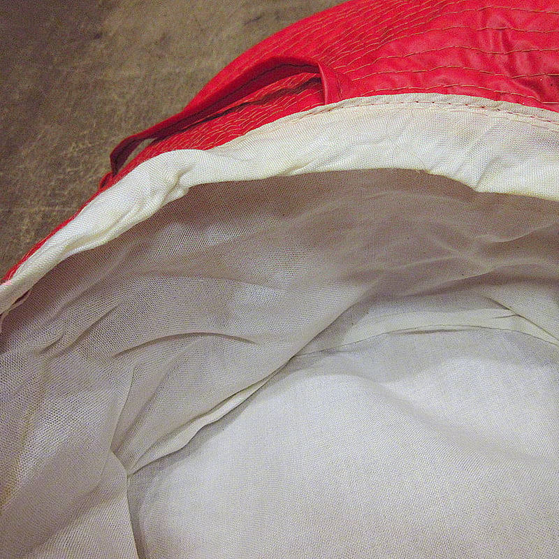 ビンテージ70's○ビニールハット赤size M○240728j6-m-ht-ot古着 ビンテージ70's○ビニールハット赤size M○240728j6-m-ht-ot古着