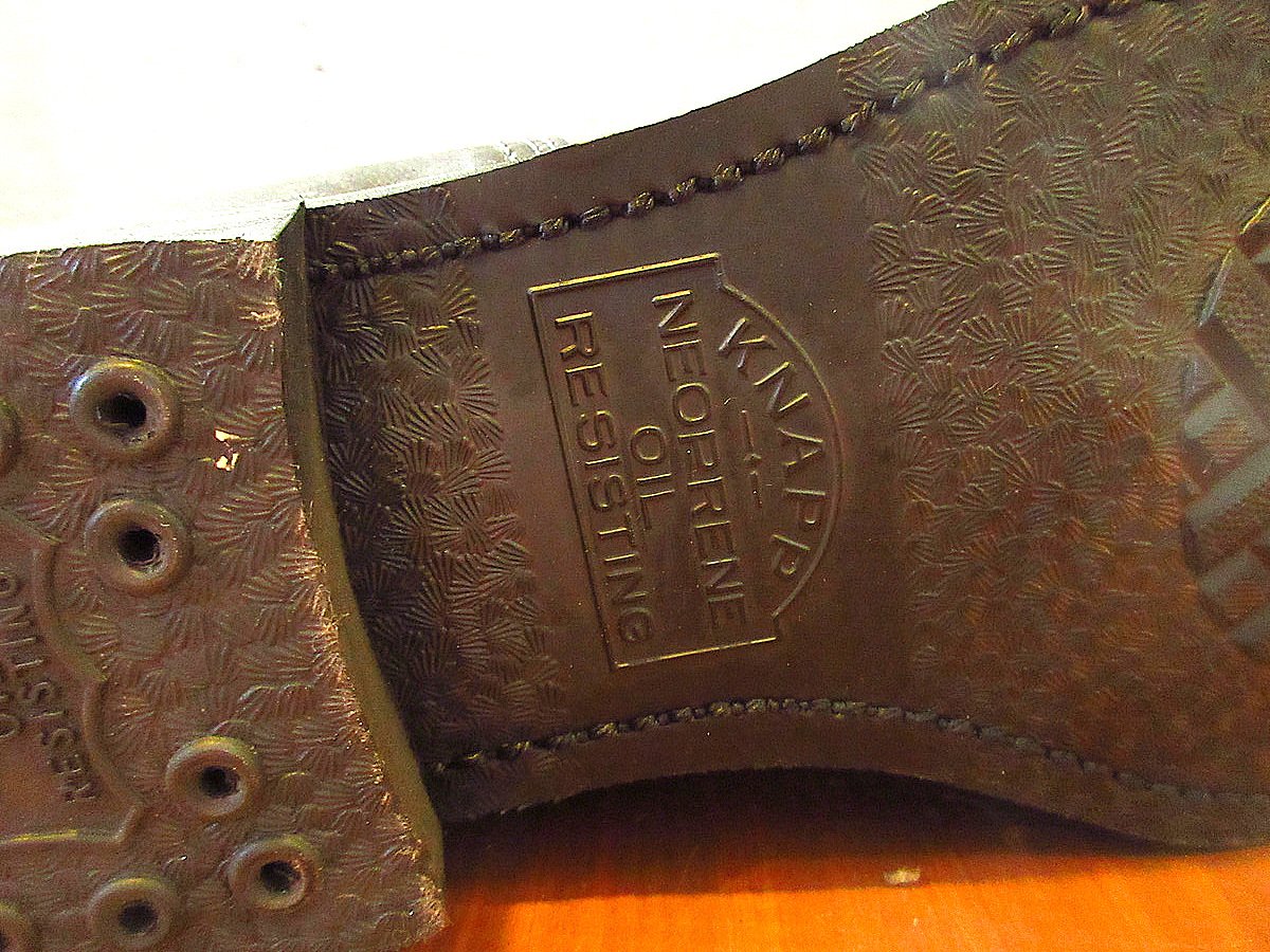 ビンテージ60's○DEADSTOCK KNAPPエンジニアブーツ黒size 8 5E ビンテージ60's○DEADSTOCK KNAPPエンジニアブーツ黒size 8 5E