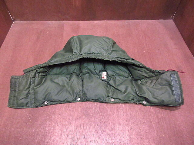 ビンテージ70's○THE NORTH FACE茶タグダウンフード緑L ビンテージ70's○THE NORTH FACE茶タグダウンフード緑L