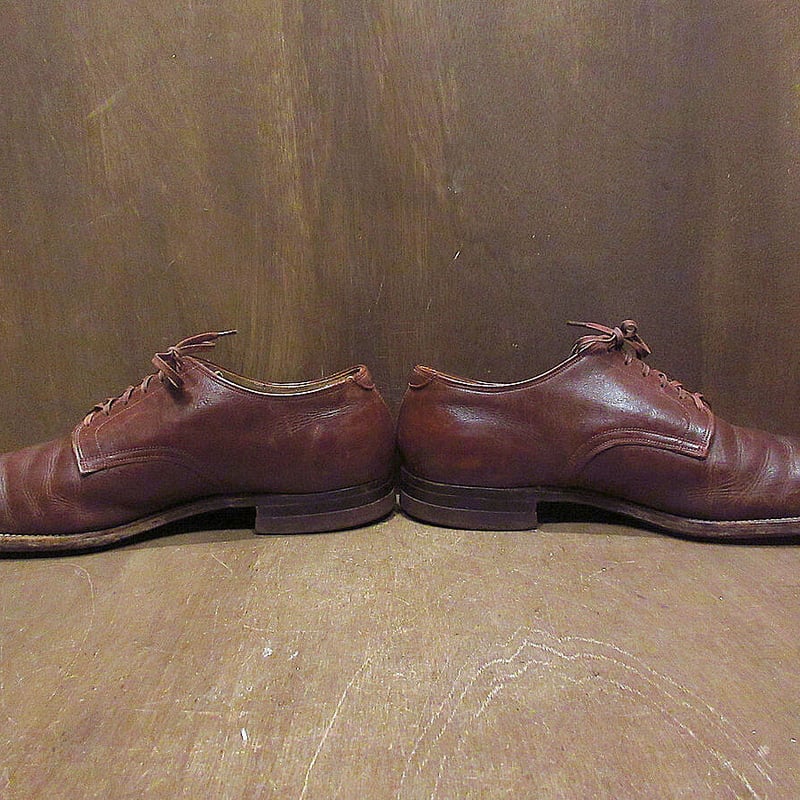 ビンテージ40's50's○U.S.NAVYサービスシューズ茶size 10 EE ビンテージ40's50's○U.S.NAVYサービスシューズ茶size 10 EE