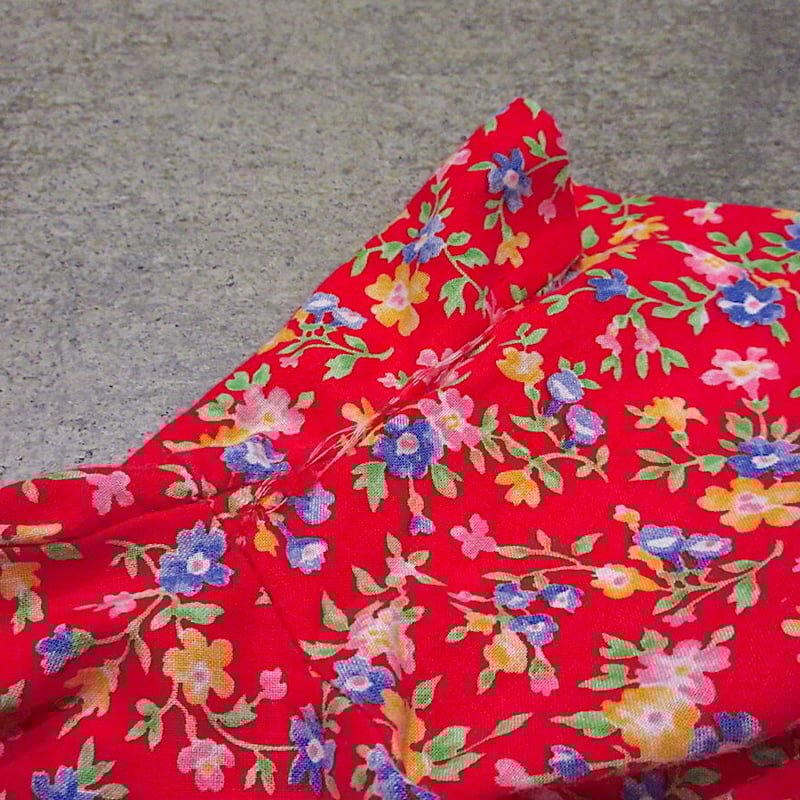 ビンテージ70's○Sears花柄半袖ワンピース○220512r6-w-ssdrs ビンテージ70's○Sears花柄半袖ワンピース○220512r6-w-ssdrs