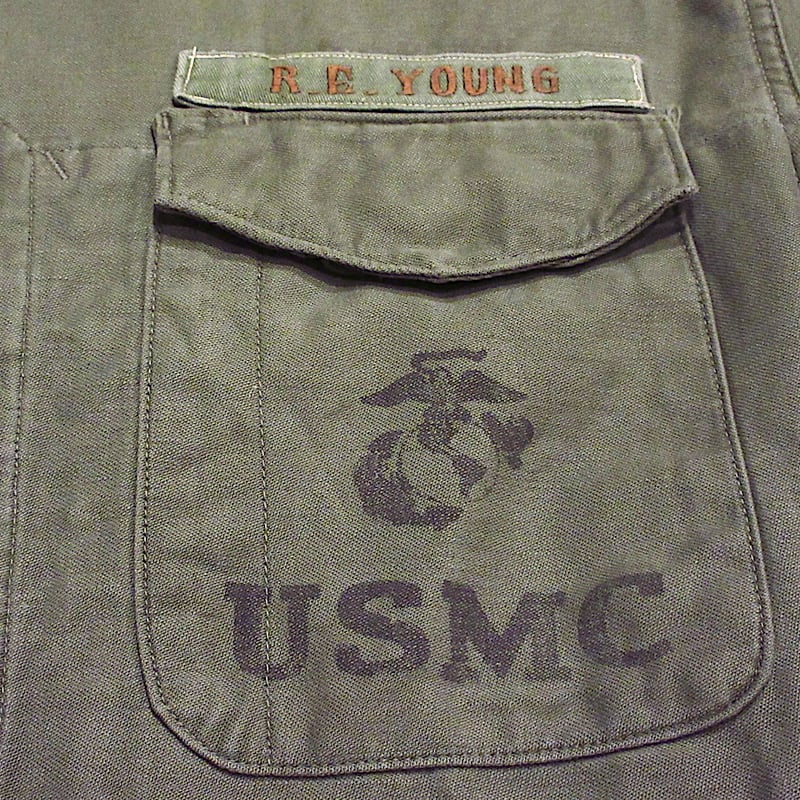 ビンテージ50's○USMC P-58コットンサテンユーティリティ ビンテージ50's○USMC P-58コットンサテンユーティリティ