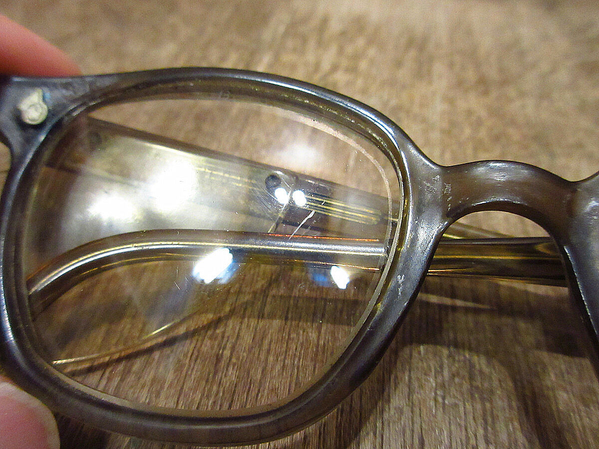 ビンテージ60's○American Optical FLEXI FITサイドガード付き ビンテージ60's○American Optical FLEXI FITサイドガード付き