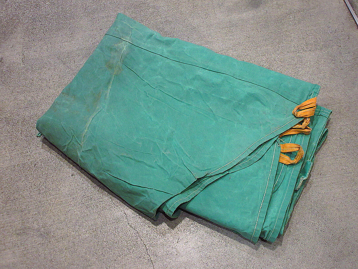 ビンテージ40's50's CAMEL MFG. CO.キャンバスタープ緑 230226i8-...
