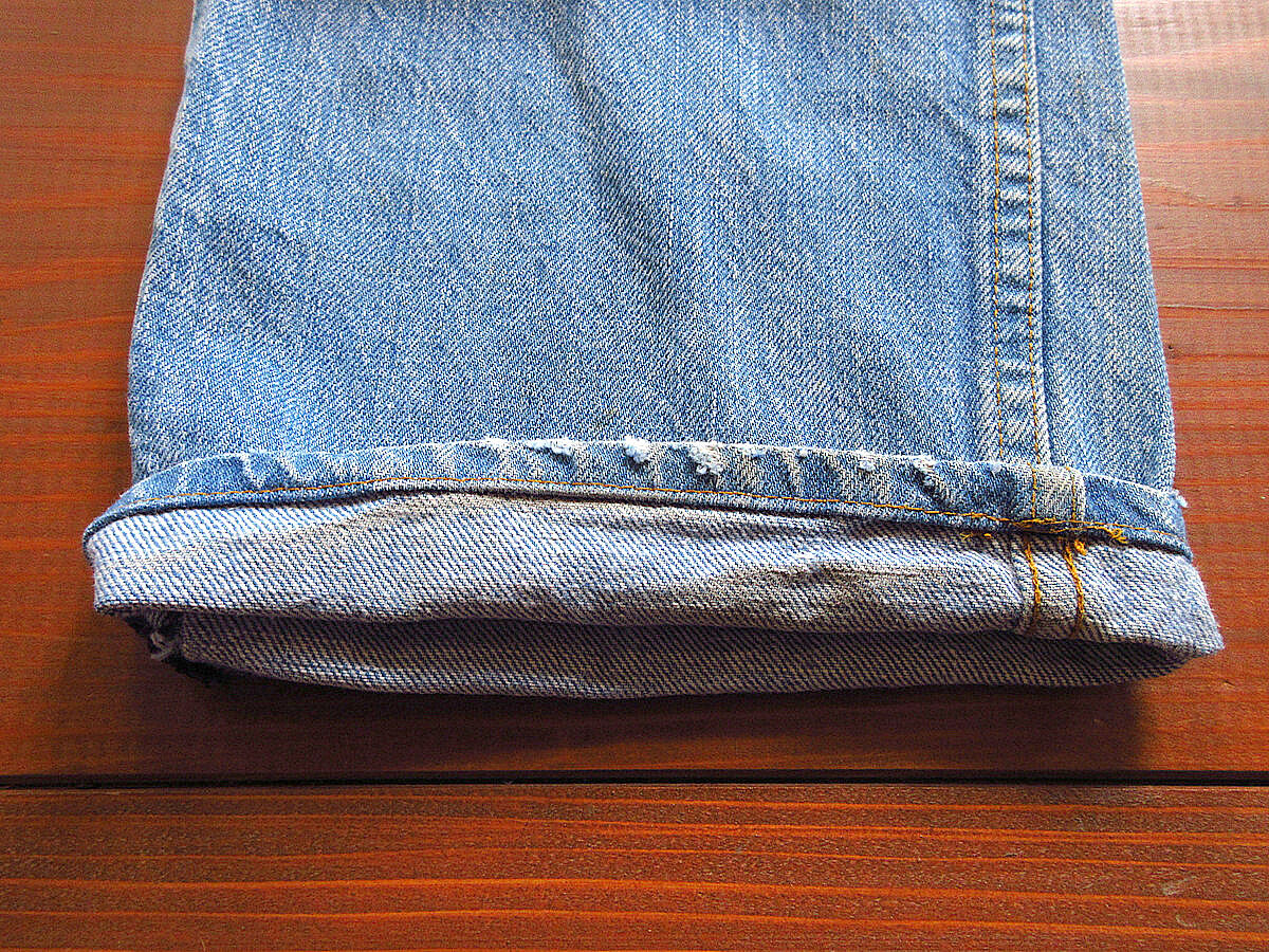 ビンテージ70's○Levi's BIG Eデニムブッシュパンツsize 実寸 ビンテージ70's○Levi's BIG Eデニムブッシュパンツsize 実寸