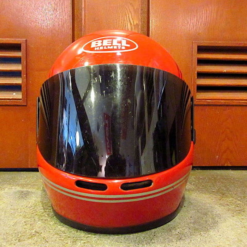 ビンテージ80's○BELL GT2フルフェイスヘルメット赤○200818f2 ビンテージ80's○BELL GT2フルフェイスヘルメット赤○200818f2