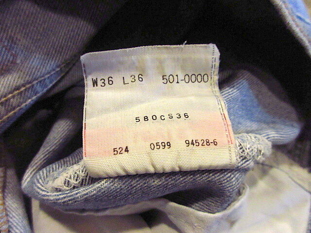 ビンテージ90's○MADE IN U.S.A. Levi's 501xx W36 L36○2 ビンテージ90's○MADE IN U.S.A. Levi's 501xx W36 L36○2