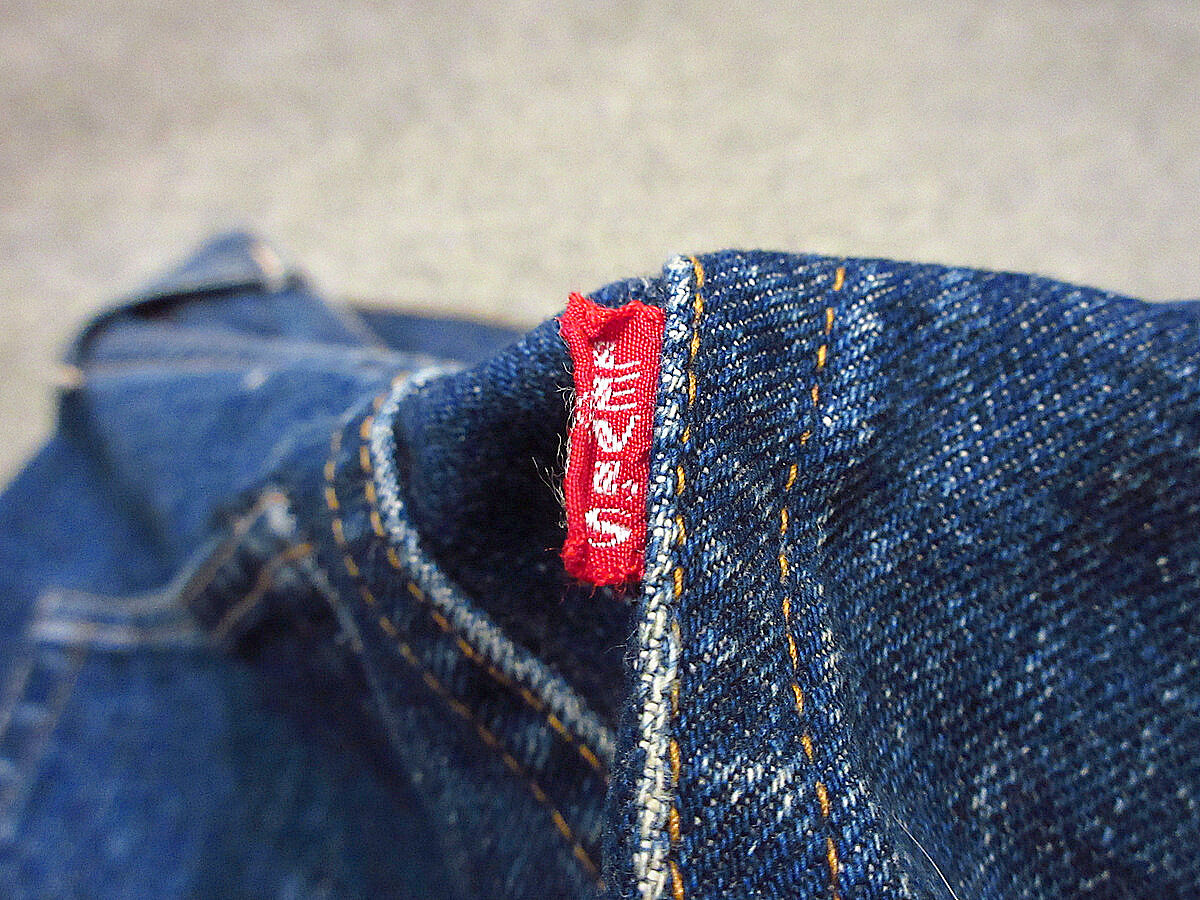 ビンテージ60's○Levi's 501 BIG Eデニムカットオフショーツ実寸 ビンテージ60's○Levi's 501 BIG Eデニムカットオフショーツ実寸