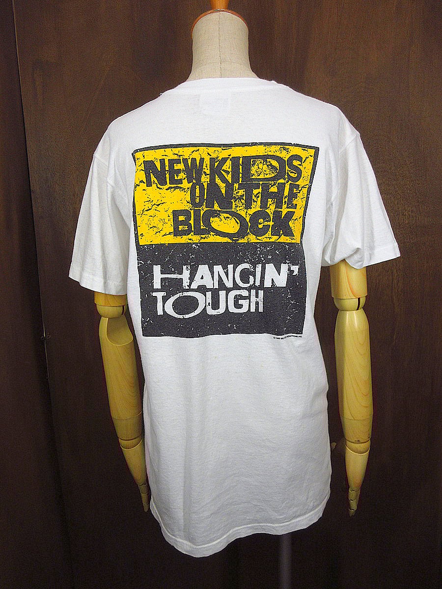 ビンテージ80's○NEW KIDS ON THE BLOCK HANGIN TOUGH Tシ ビンテージ80's○NEW KIDS ON THE BLOCK HANGIN TOUGH Tシ