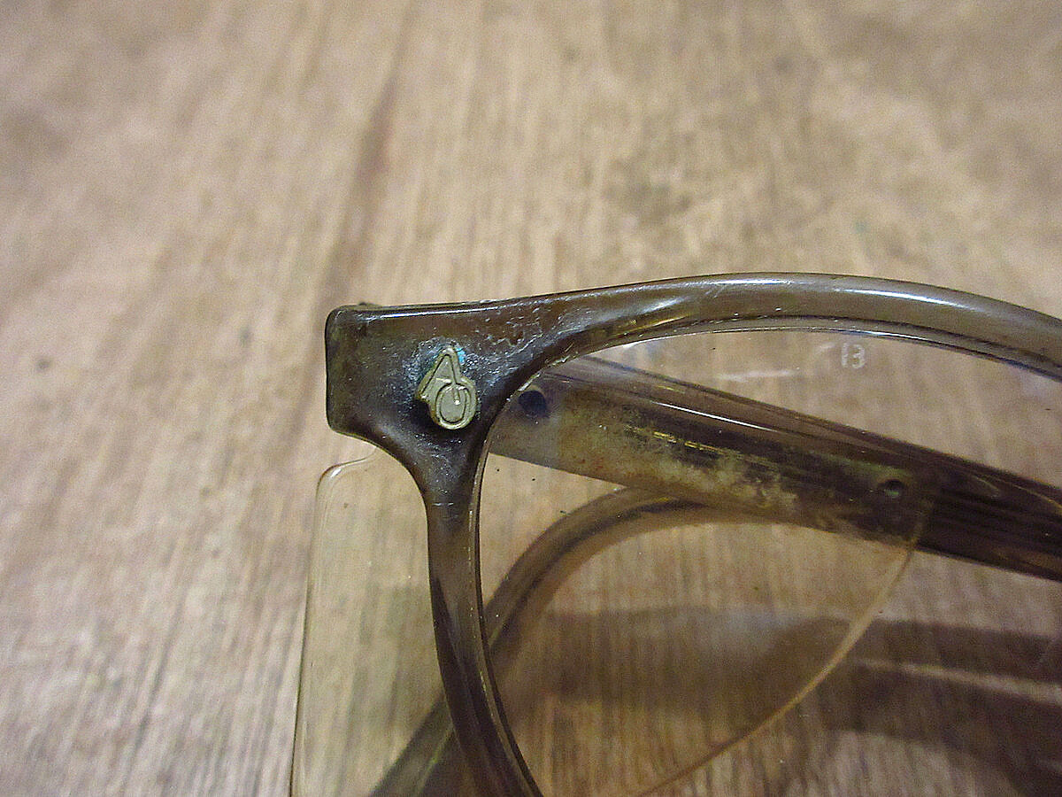 ビンテージ60's○American Optical FLEXI FITサイドガード付き ビンテージ60's○American Optical FLEXI FITサイドガード付き