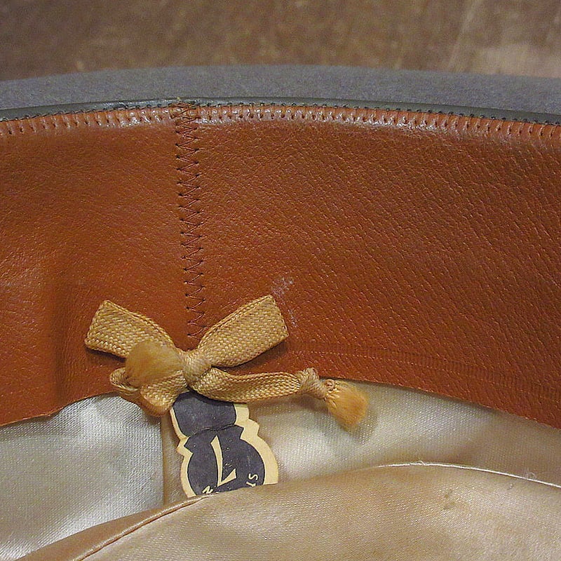 ビンテージ40's○Royal Stetson Whippetフェドラハットベージュ ビンテージ40's○Royal Stetson Whippetフェドラハットベージュ