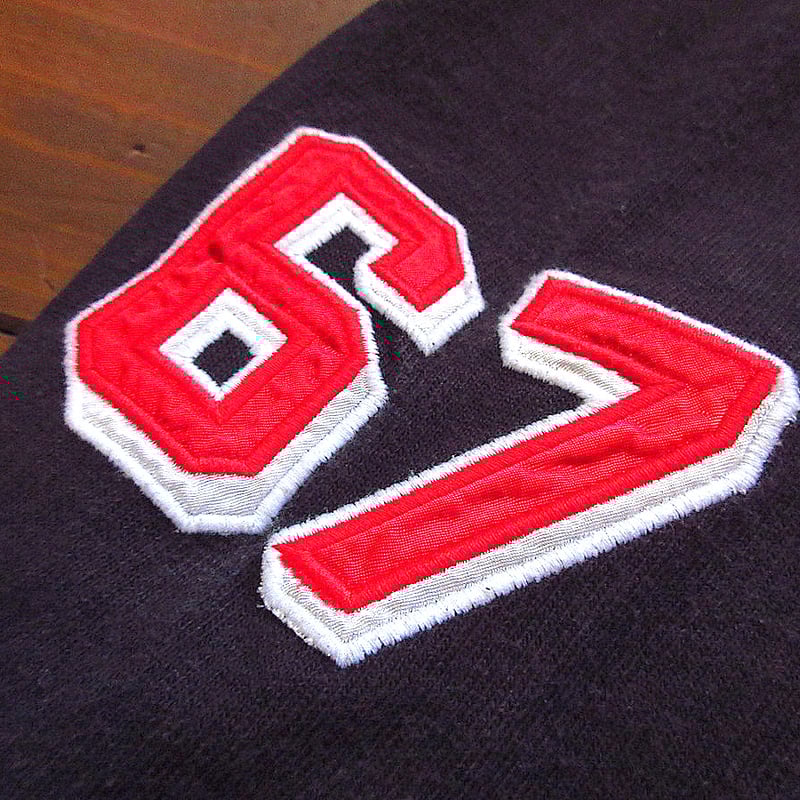 ビンテージ90's○POLO SPORTボーダーラガーシャツ黒×赤size L ビンテージ90's○POLO SPORTボーダーラガーシャツ黒×赤size L