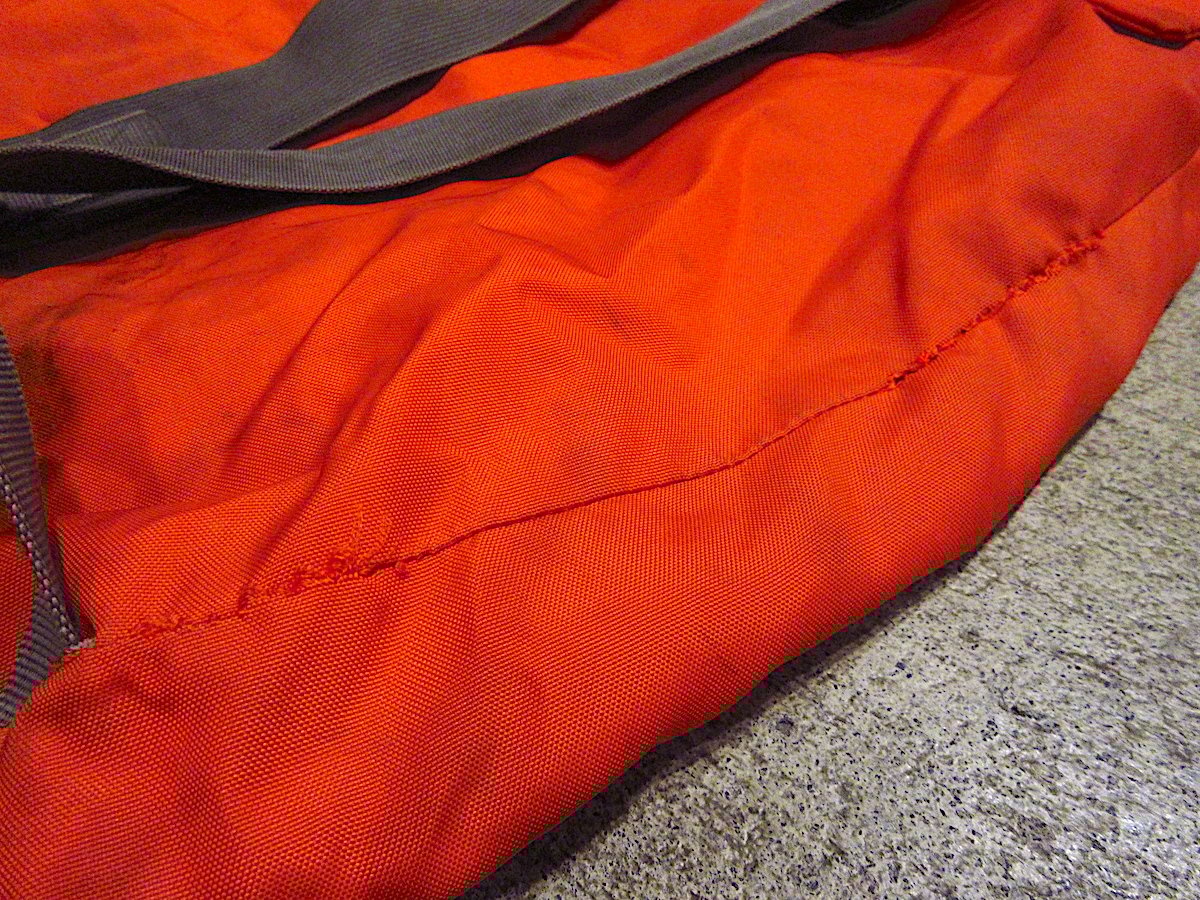 ビンテージ70's WeST RIDGe designsナイロンバックパックオレンジ 2402...