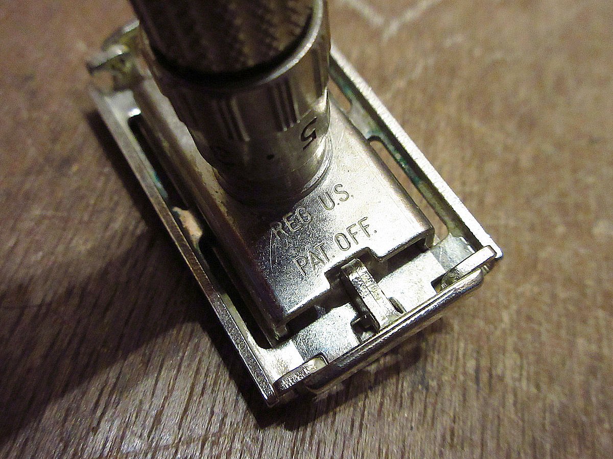 ビンテージ60's Gillette Fatboy Adjustable G3レイザー 240...