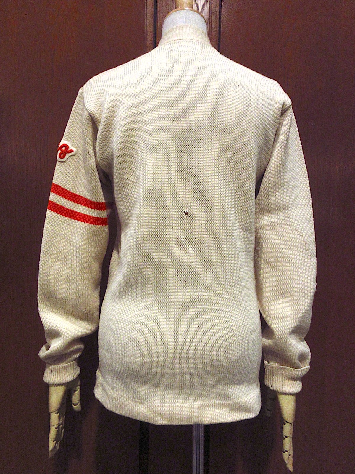 ビンテージ50's○LASLEY KNITTING Co.レターマンカーディガン ビンテージ50's○LASLEY KNITTING Co.レターマンカーディガン