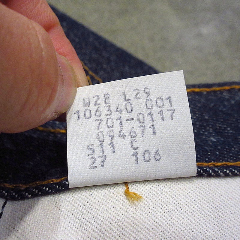 ビンテージ80's○DEADSTOCK Levi's 701表記W28 L29○240228i ビンテージ80's○DEADSTOCK Levi's 701表記W28 L29○240228i