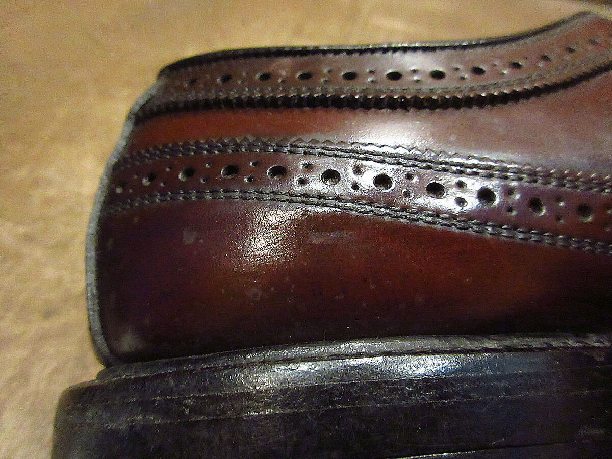 ビンテージ60's70's○REGALコードバンウイングチップシューズ ビンテージ60's70's○REGALコードバンウイングチップシューズ