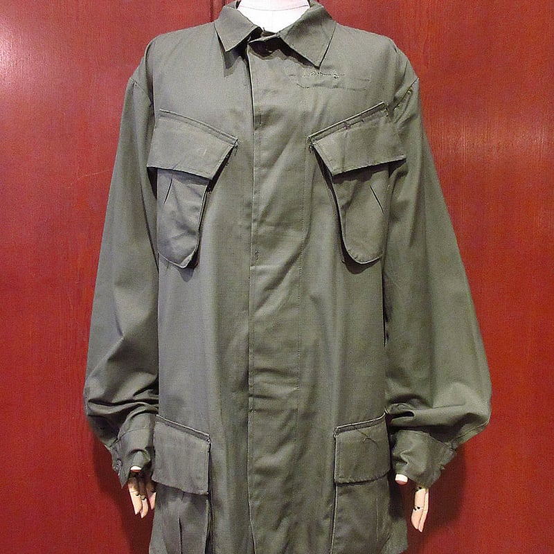ビンテージ60's○U.S.ARMYジャングルファティーグジャケット4th ビンテージ60's○U.S.ARMYジャングルファティーグジャケット4th