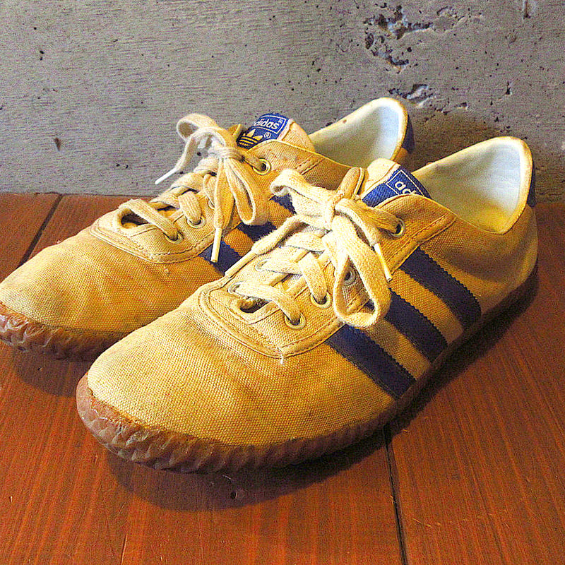 ビンテージ80's○adidasキャンバススニーカー実寸26cm○231223k8 ビンテージ80's○adidasキャンバススニーカー実寸26cm○231223k8