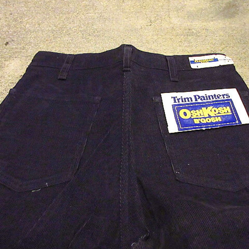 ビンテージ70's○DEADSTOCK OSHKOSHコーデュロイペインター ビンテージ70's○DEADSTOCK OSHKOSHコーデュロイペインター