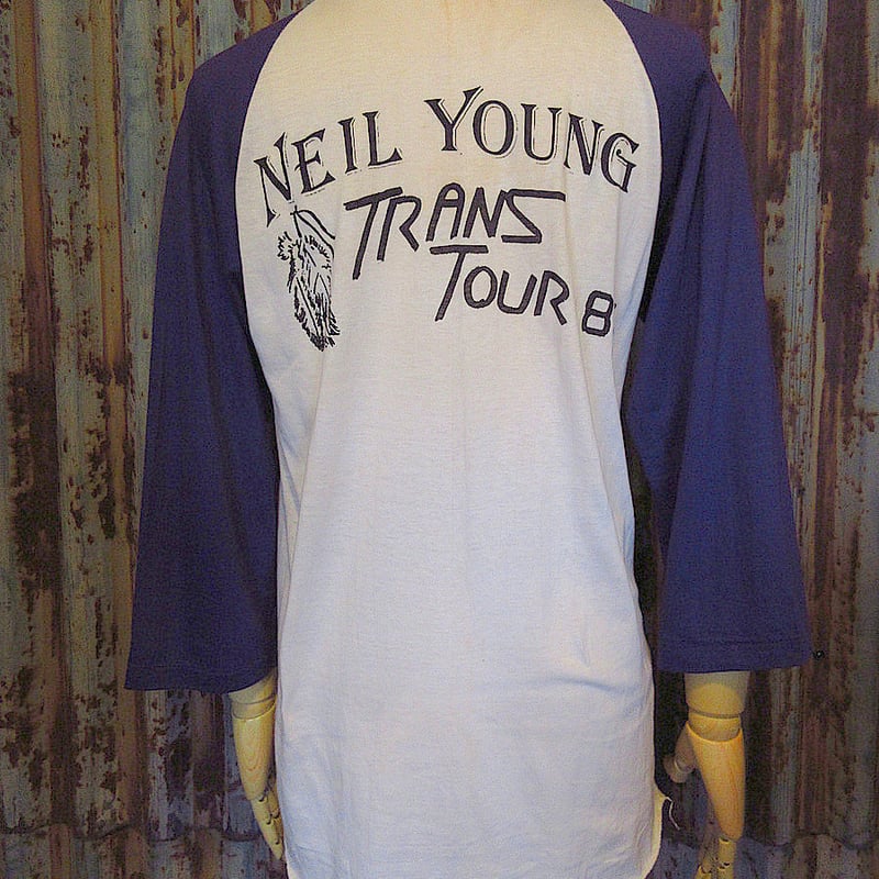 ビンテージ80's○DEADSTOCK NEIL YOUNG 1983年 TRANSツアー ラ ビンテージ80's○DEADSTOCK NEIL YOUNG 1983年 TRANSツアー ラ