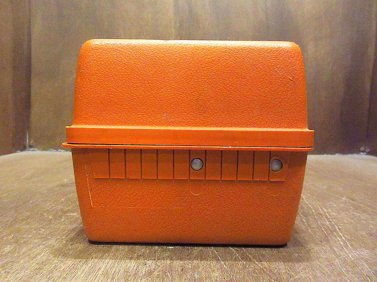 ビンテージ90's○Fenwick 1050タックルボックスオレンジ ビンテージ90's○Fenwick 1050タックルボックスオレンジ
