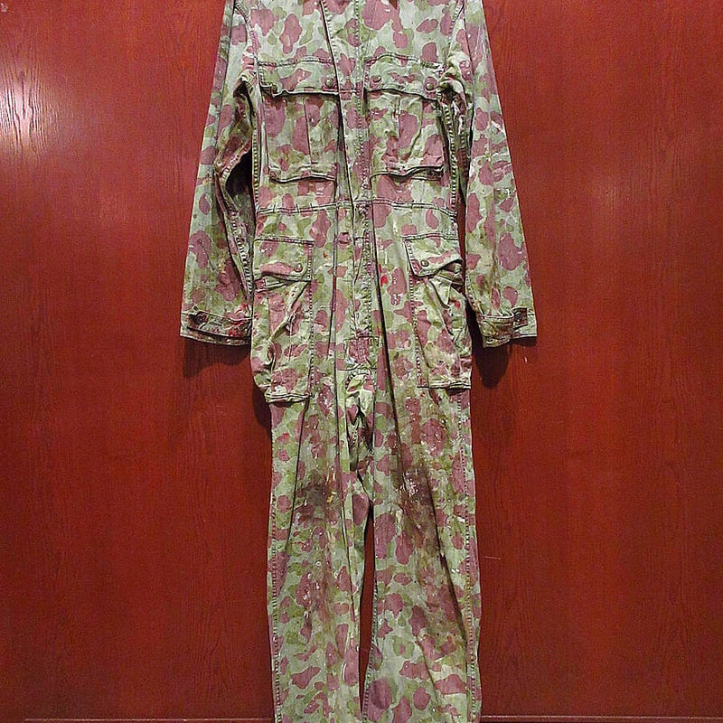 ビンテージ40's○USMC TYPE M-1942ダックハンターカモHBT ビンテージ40's○USMC TYPE M-1942ダックハンターカモHBT