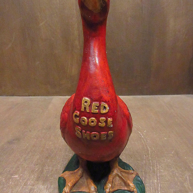 ビンテージ○RED GOOSE SHOESアドバタイジングセラミック ビンテージ○RED GOOSE SHOESアドバタイジングセラミック