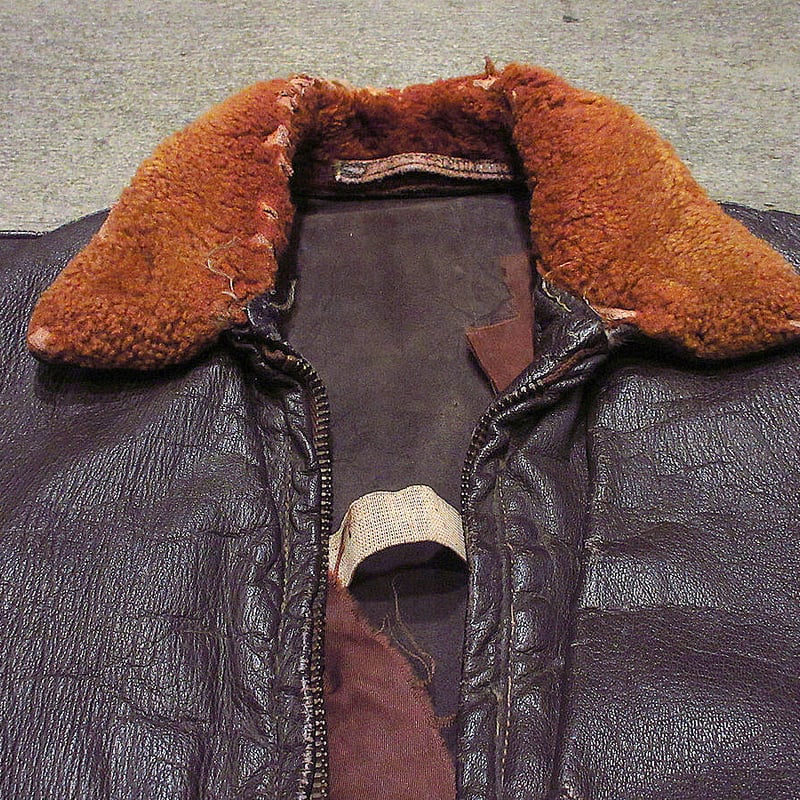 ビンテージ40's○U.S.NAVY G-1 55JI4フライトジャケットsize 40 ビンテージ40's○U.S.NAVY G-1 55JI4フライトジャケットsize 40