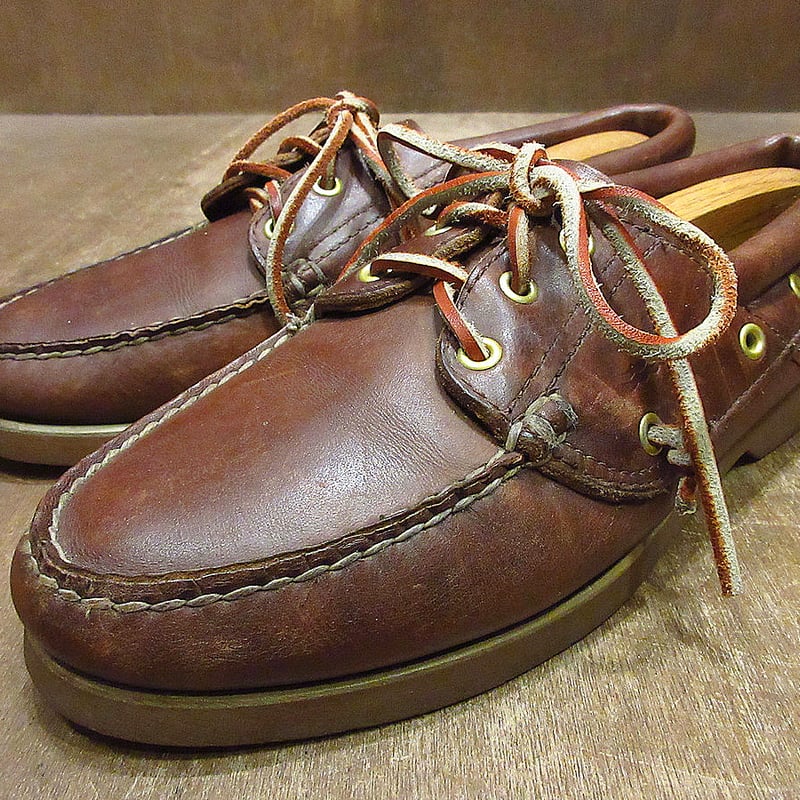ビンテージ○TOP-SIDERレザーデッキシューズ茶size 8 1/2 M ビンテージ○TOP-SIDERレザーデッキシューズ茶size 8 1/2 M